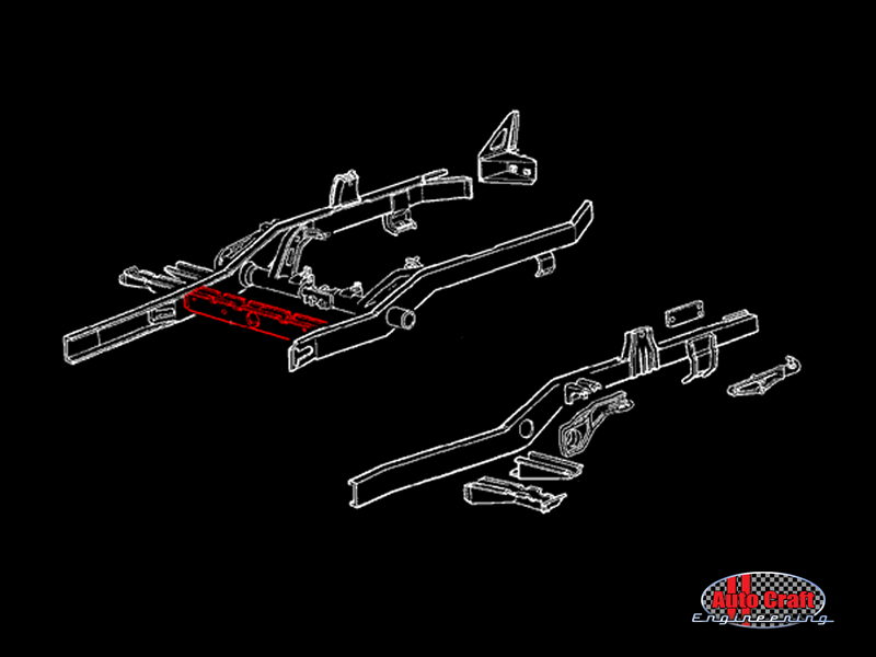 VW Chassis Center Section Rear Kombi 1968-1972 – dubbed.co.nz