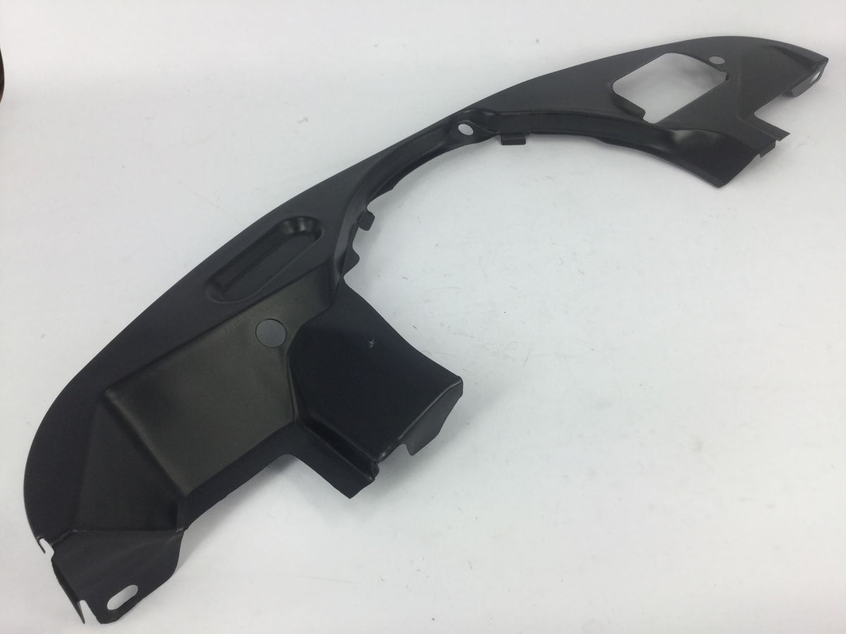 VW Tinware Front Tray With Doghouse Cooler Cut Out Black – dubbed.co.nz