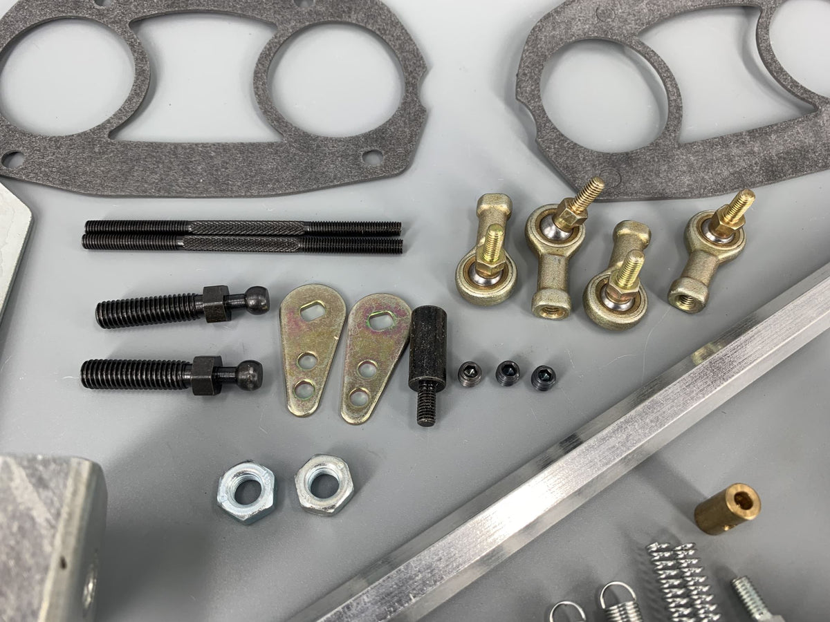 VW Carburettor Linkage Hex Bar Type Dual Weber IDF Style – dubbed.co.nz