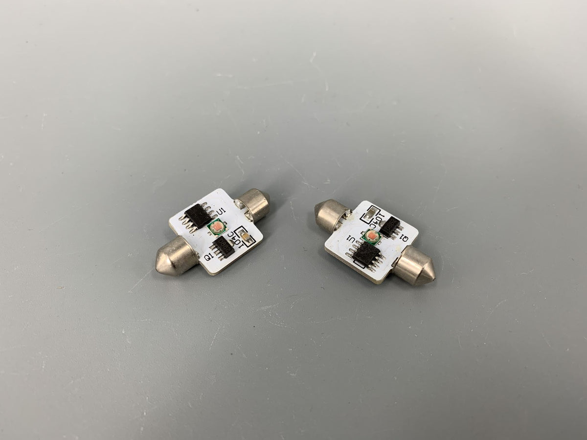 VW Flashing LED Bulb Semaphore Light Trafficator Light Festoon 6V 10W ...