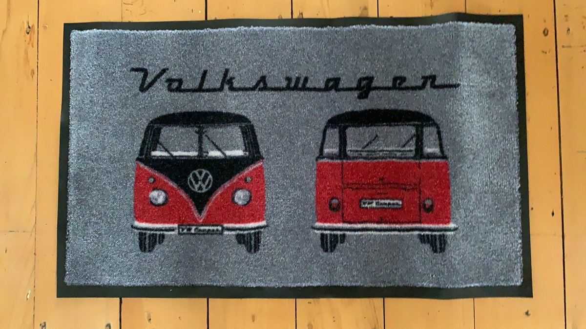 VW Doormat Type 2 Kombi Front and Back – dubbed.co.nz