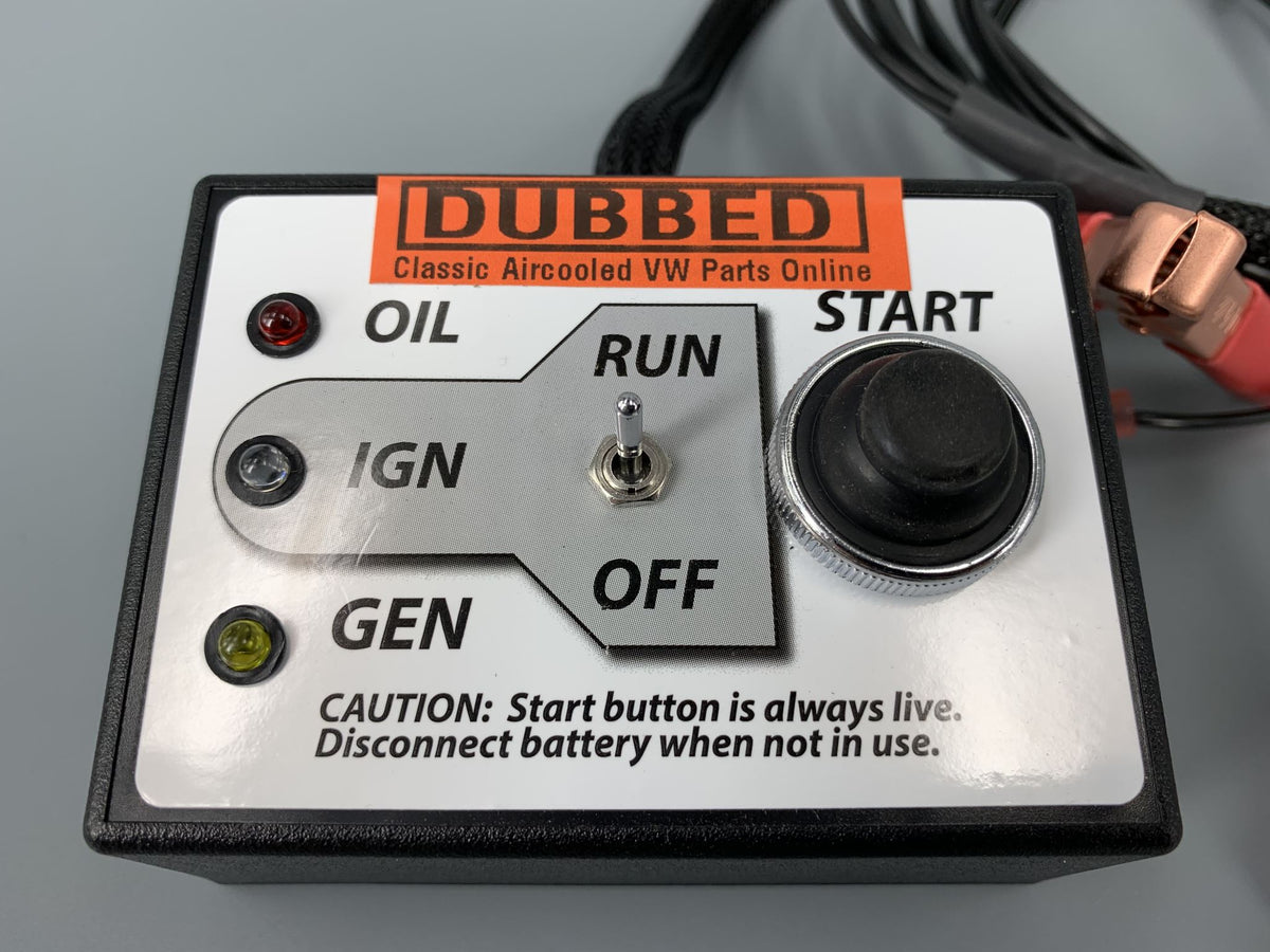 VW Remote Engine Test Starter Control Box with Wiring Harness – dubbed ...